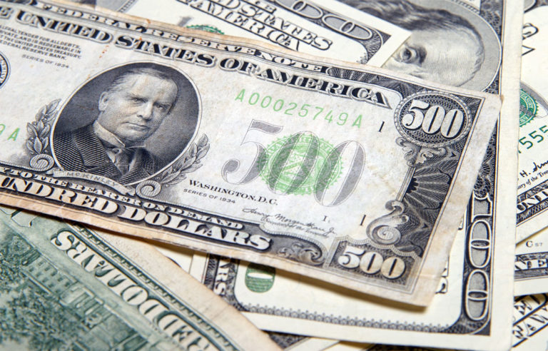 We Buy: 500 US Dollar Bill - Nevada Coin Mart